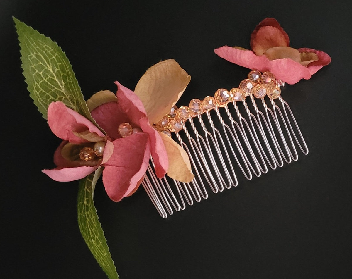 Red Russet Comb | Tiaras & Vines | Cornwall | Tiaras & Vines